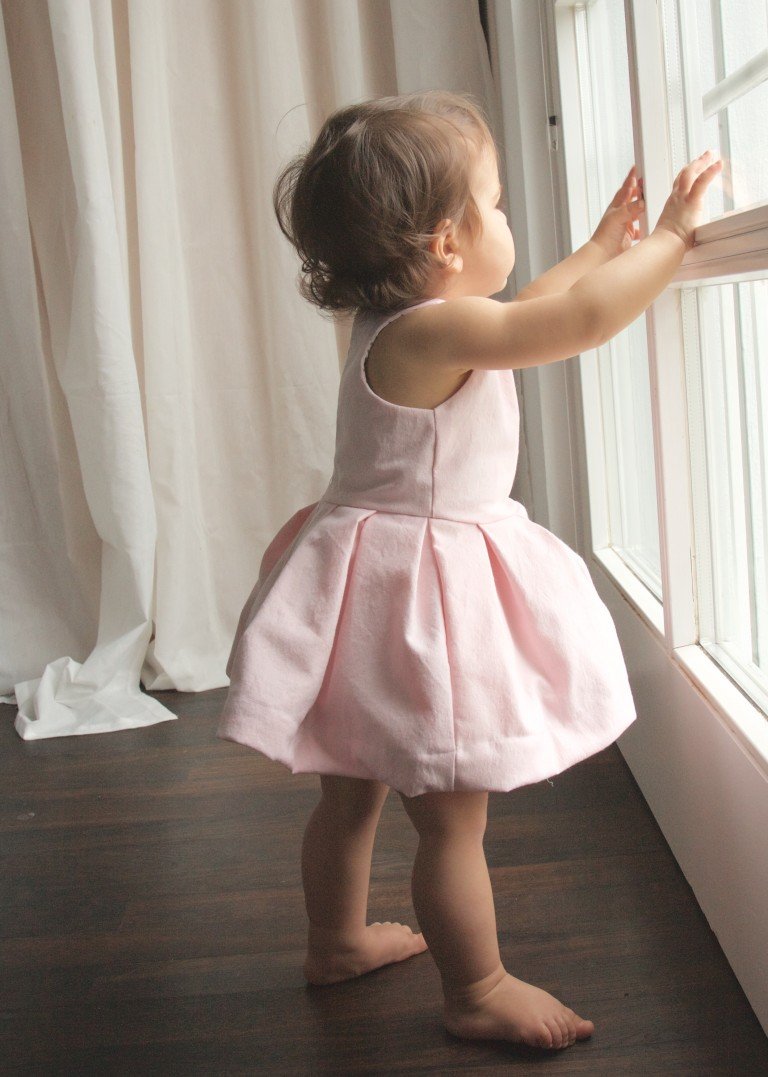 DIY Toddler Dress – MonkeySmiles